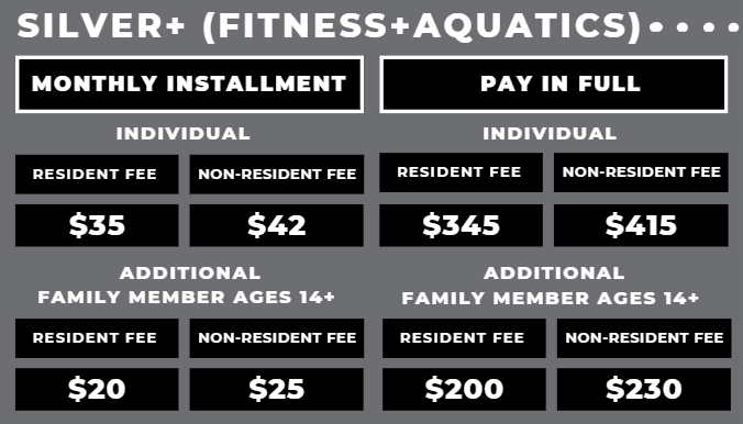 Silver+ Membership