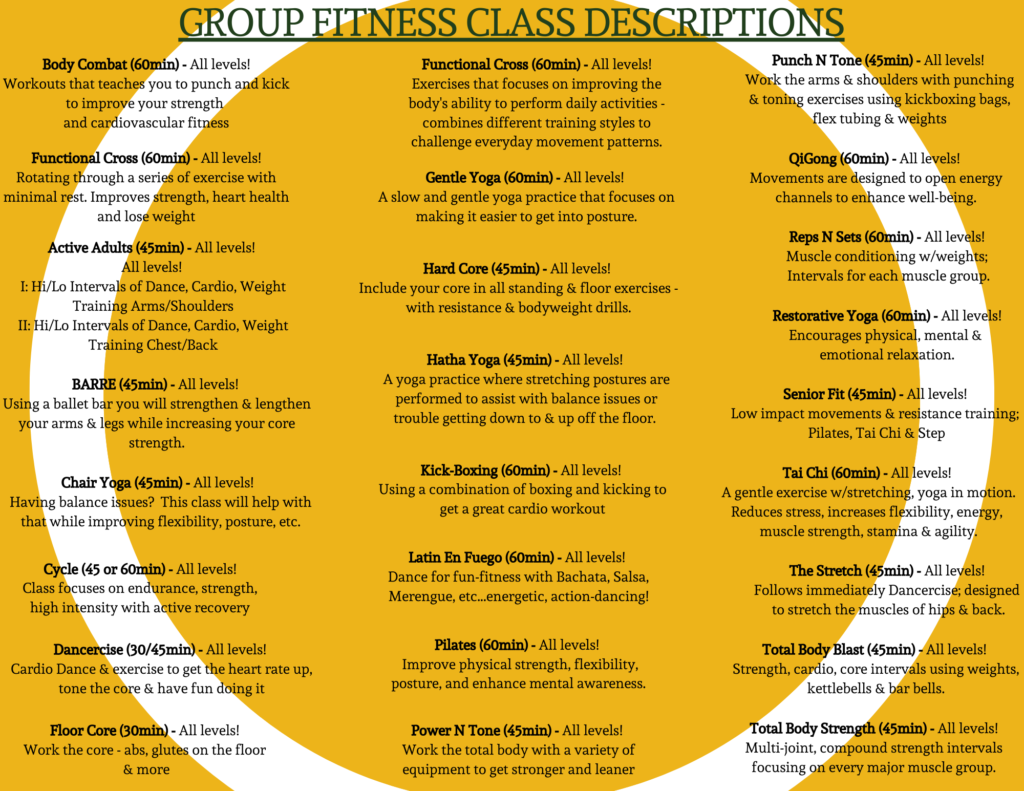 Fitness Classes